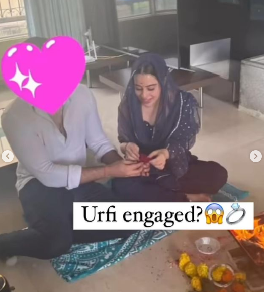 Is Urfi Javed Engaged? Who Is The Mystery Man? Is Urfi Javed Engaged? Who Is The Mystery Man?